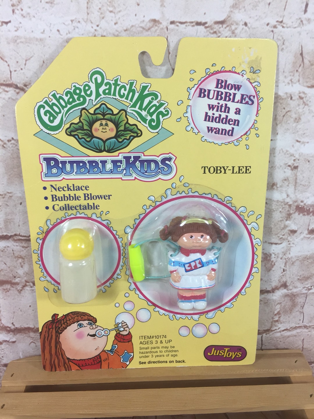 Vintage 1991 Toby Lee With Brown Hair Cabbage Patch Kids Bubble Kids ...