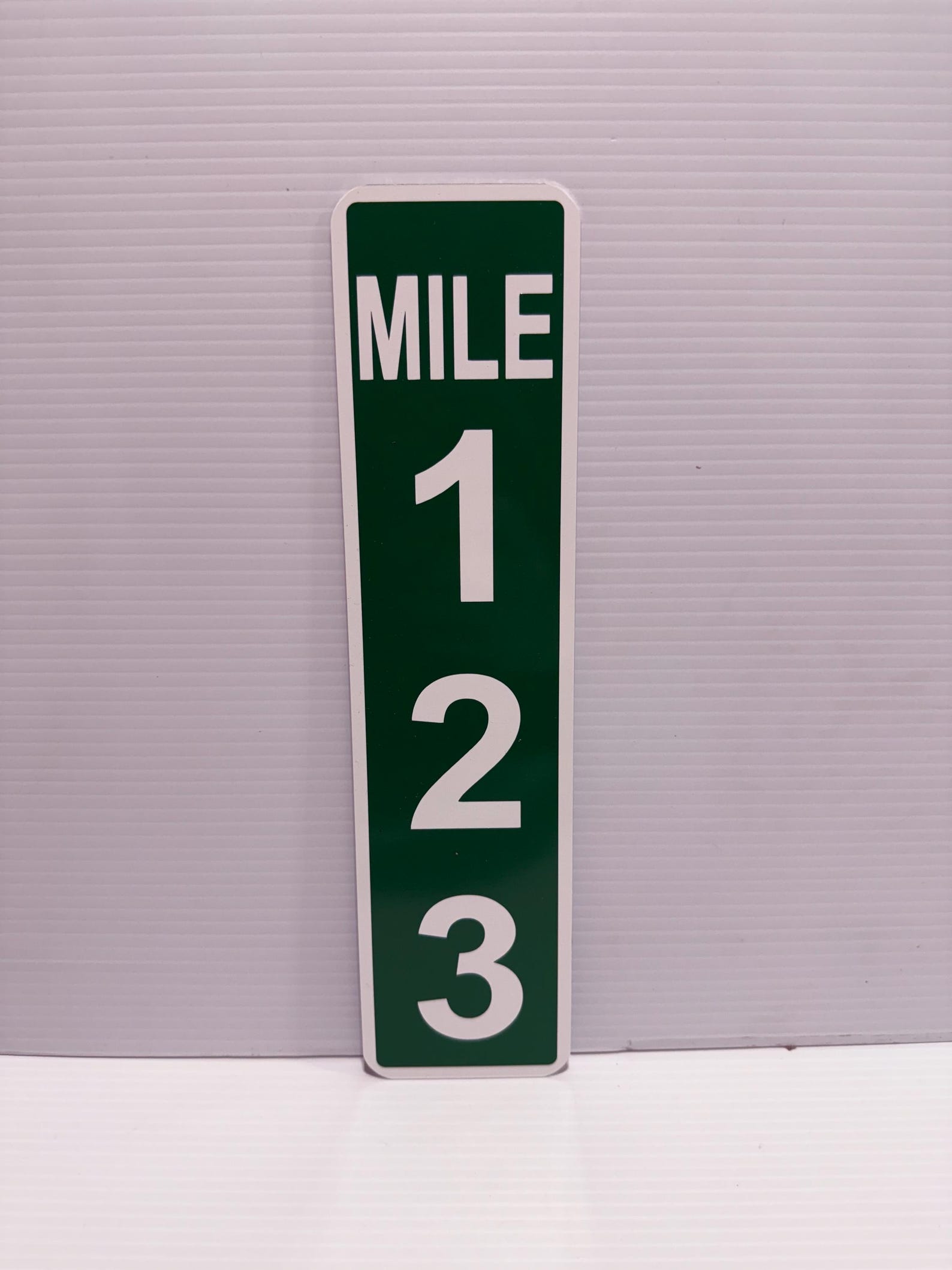 Custom Metal Mile Marker Sign: Personalized Road Sign (3x12 or 6x24) - Etsy