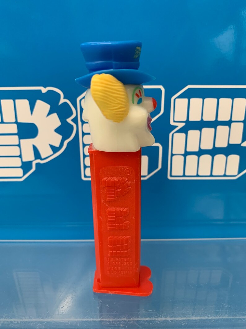 Vintage Peter Pez the Original Clown PEZ Dispenser red stem | Etsy