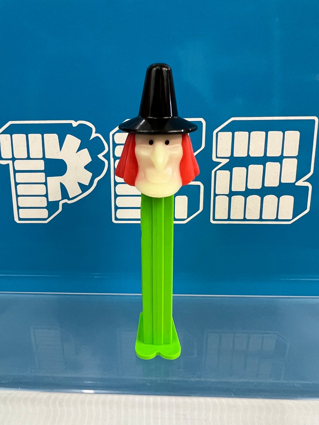 Vintage Witch Halloween PEZ Dispenser Glow in the Dark Face Rare ...