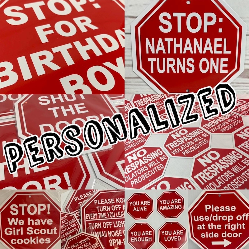 6x6 Wood Sign - Etsy