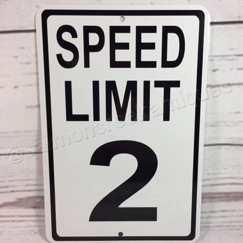 Two Fast Sign - Etsy