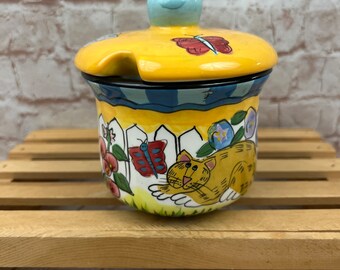 Catzilla Sugar Bowl - Etsy