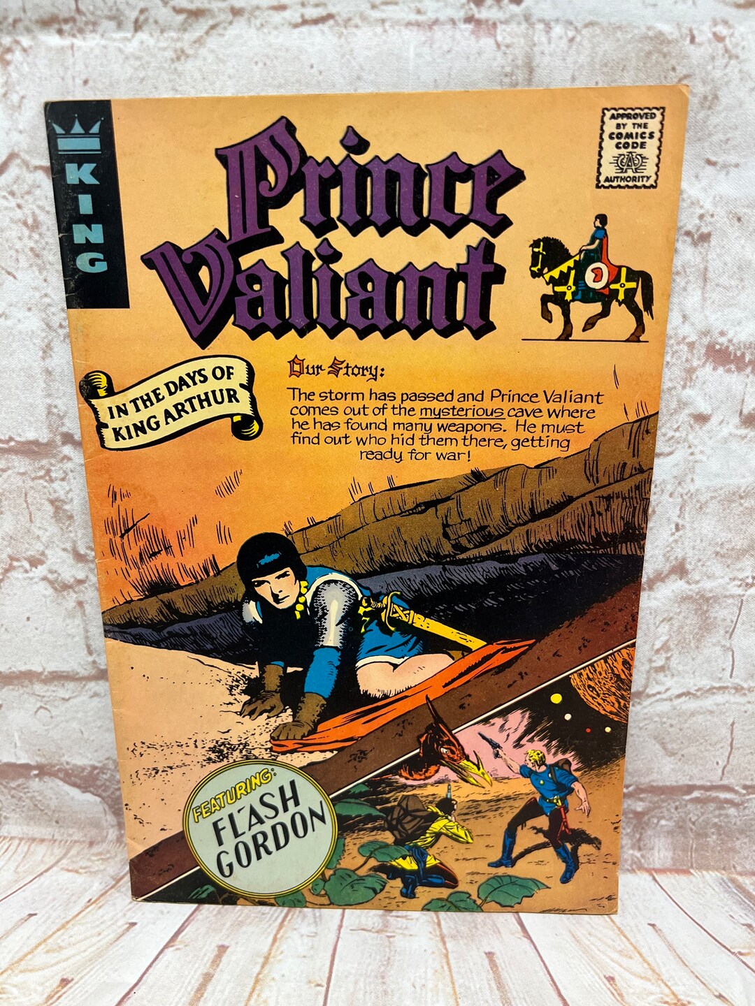 Vintage 1973 Prince Valiant Featuring Flash Gordon King Comic Book - Etsy