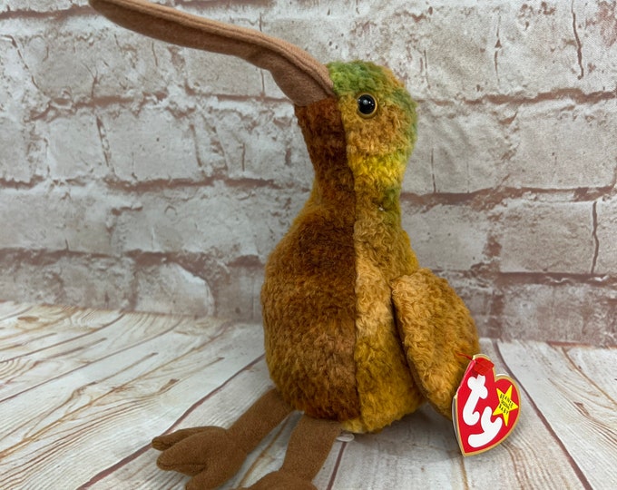 Vintage 1998 TY Beak the Kiwi Bird Plush Stuffed Animal the - Etsy