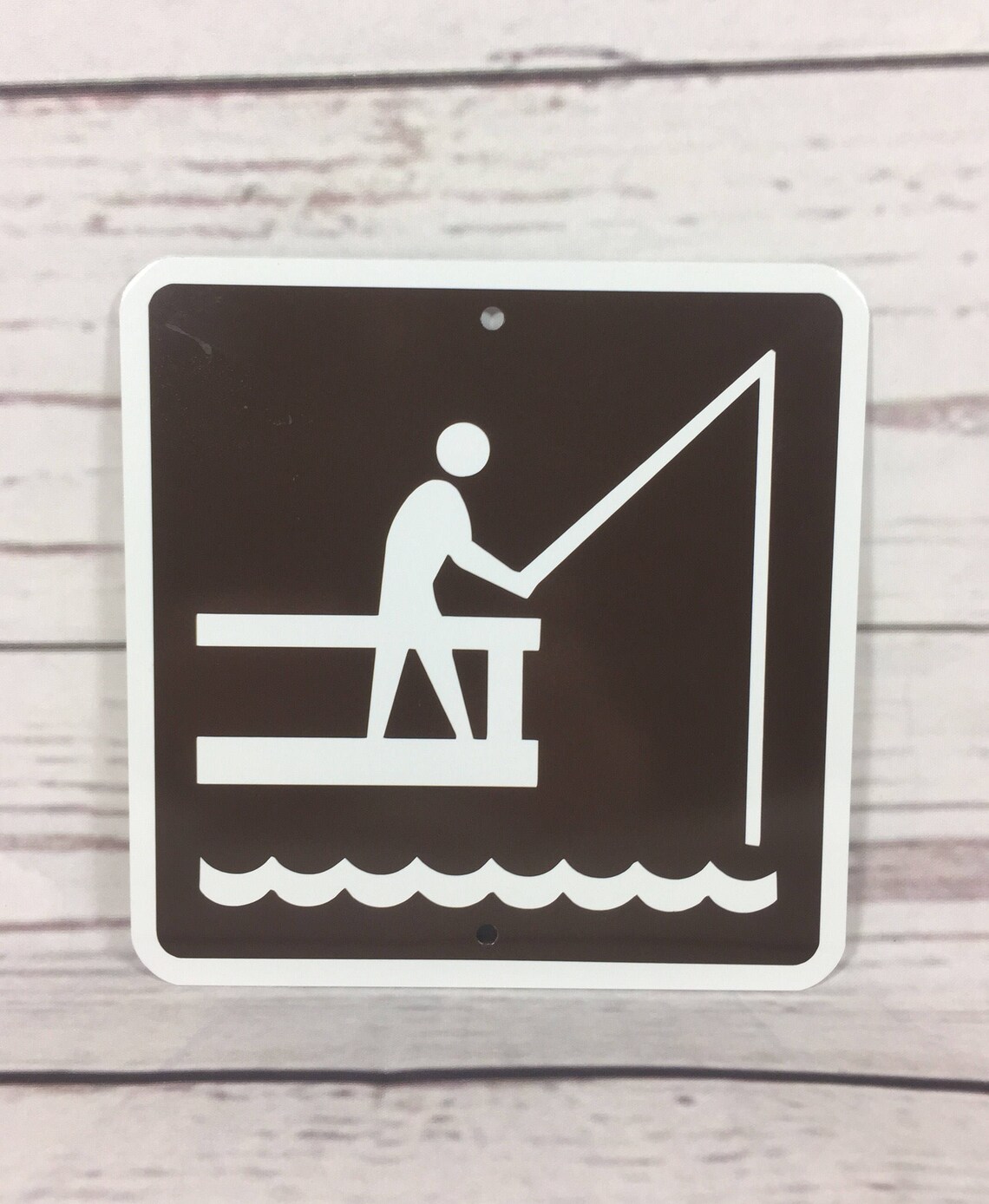 Dock Fishing Mini Metal Camping Lake Parks & Recreation Sign - Etsy