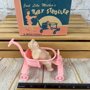 Vintage 1950’s JERYCO “just Like Mother’s” Plastic Pink Toy BABY ...