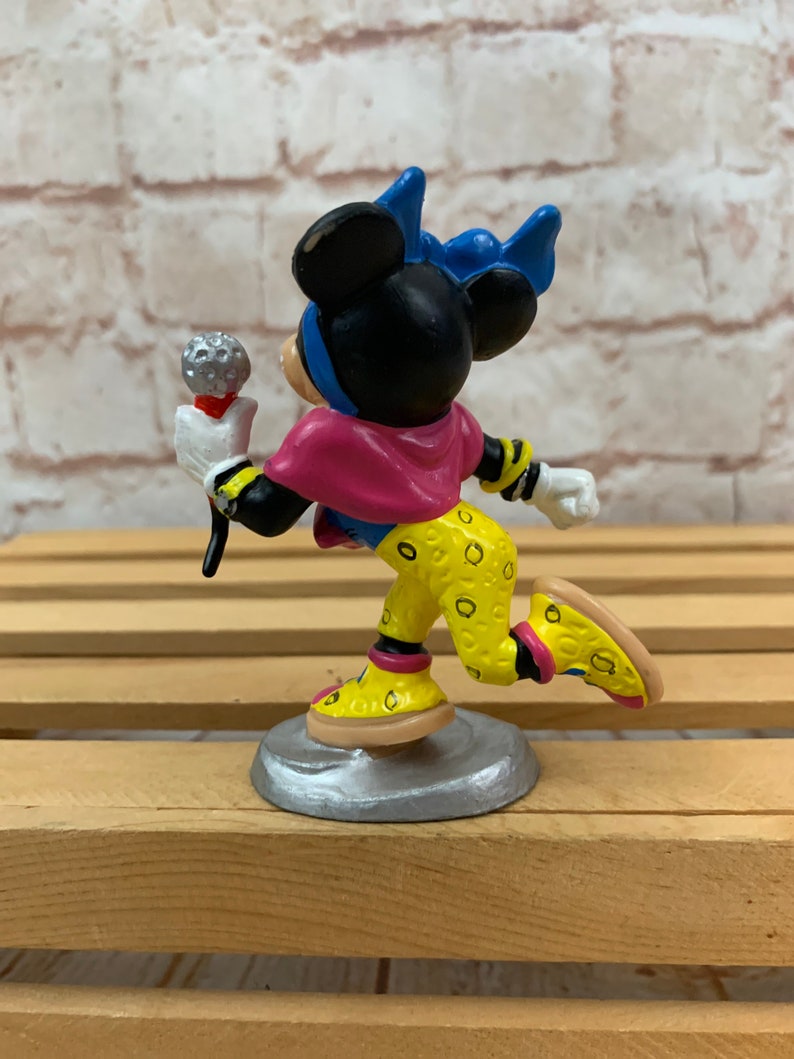 Vintage 1987 Minnie Mouse Rockstar Singer Disney Miniature PVC - Etsy