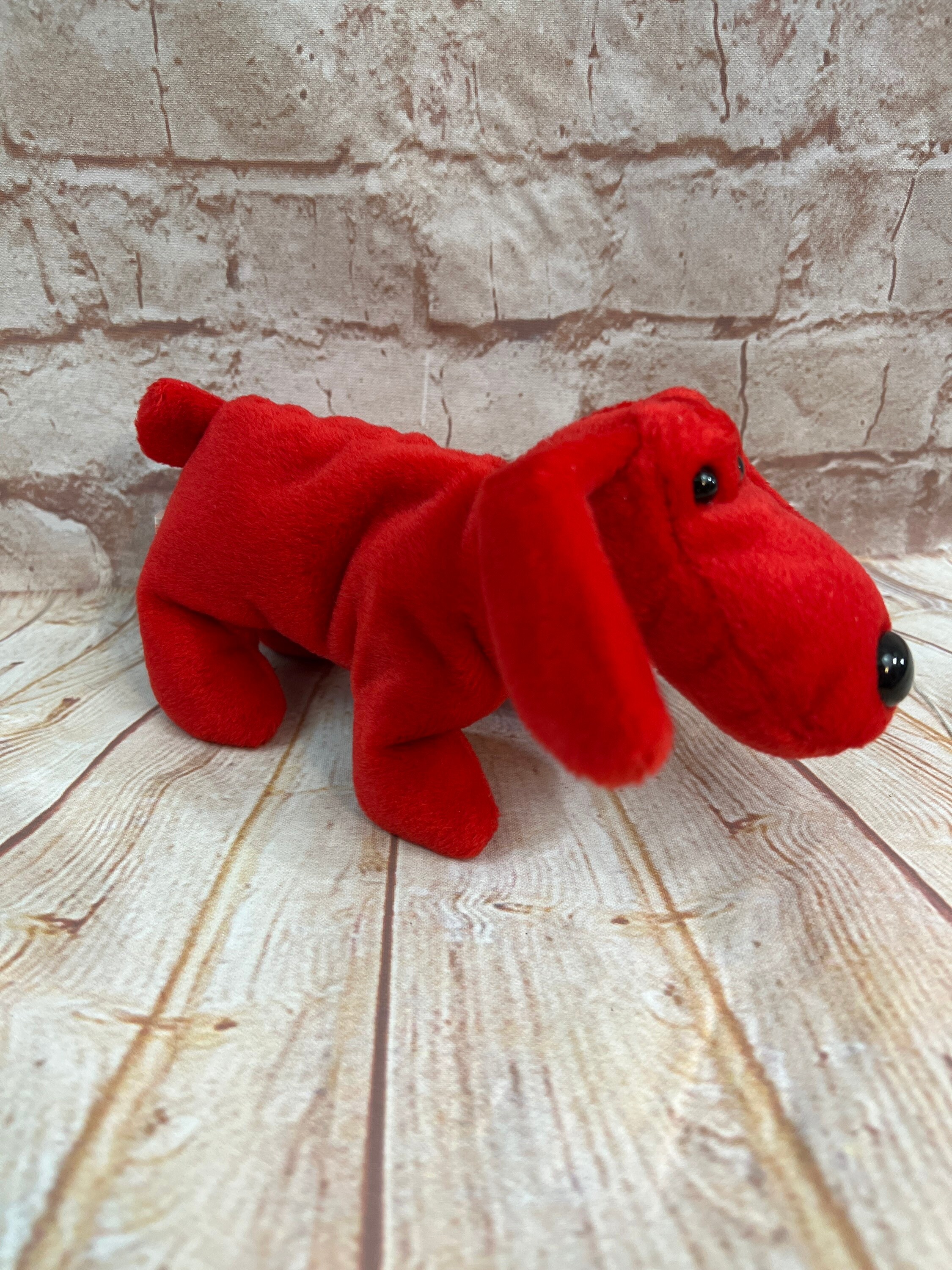 Vintage 1996 TY Rover the Red Dog Plush Stuffed Animal the - Etsy