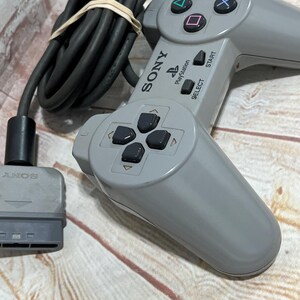 Vintage Sony Playstation 1 PS1 Grey Wired Controller SCPH-1080 Official ...