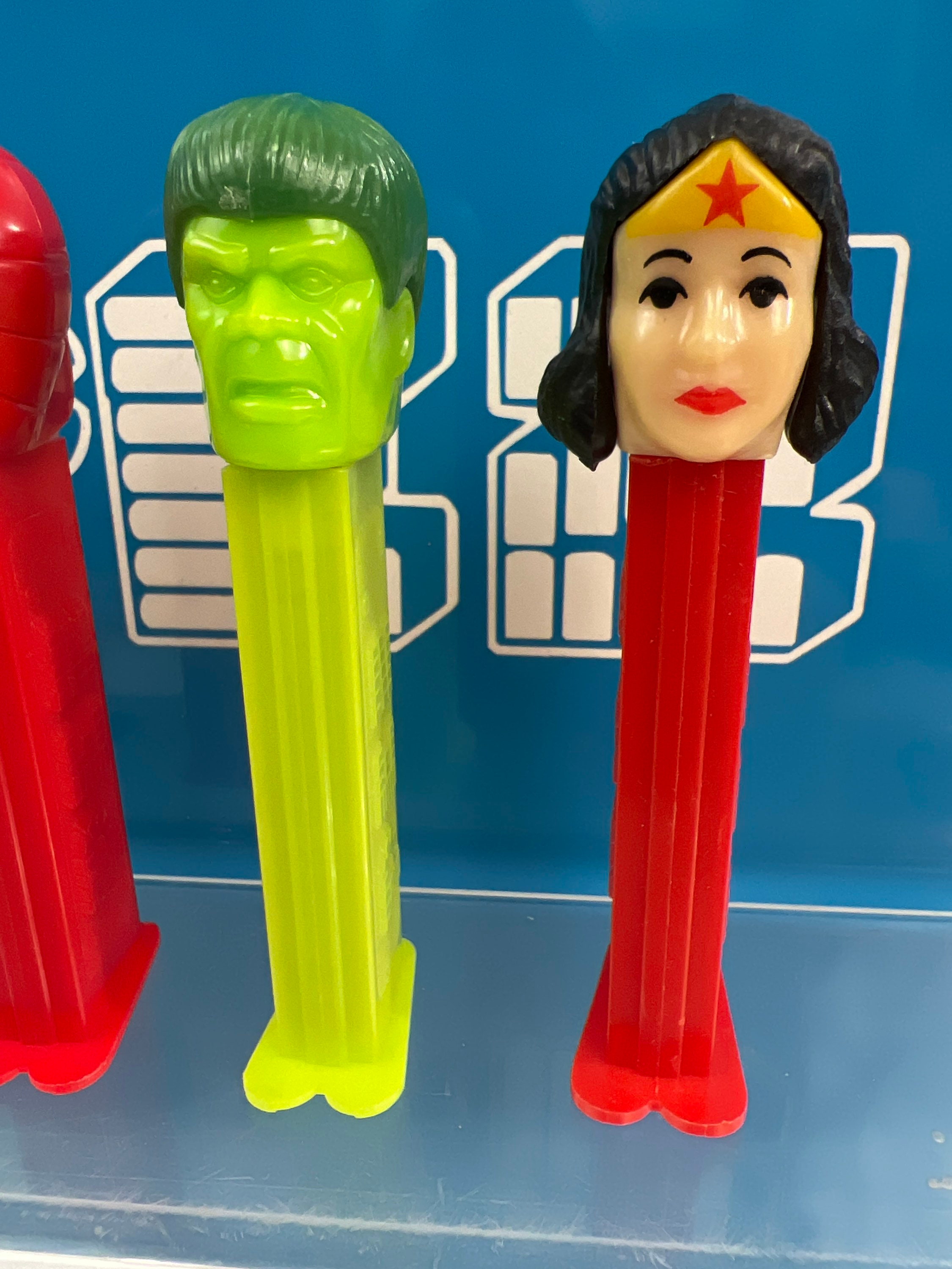 Original Set of 4 Marvel Superheroes PEZ Dispensers Lot Batman | Etsy