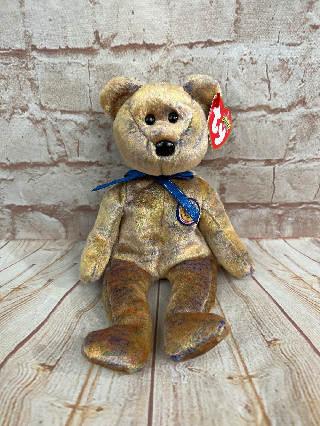 Vintage 2000 TY Clubby III the Beanie Babies Ty Official Club Bear ...