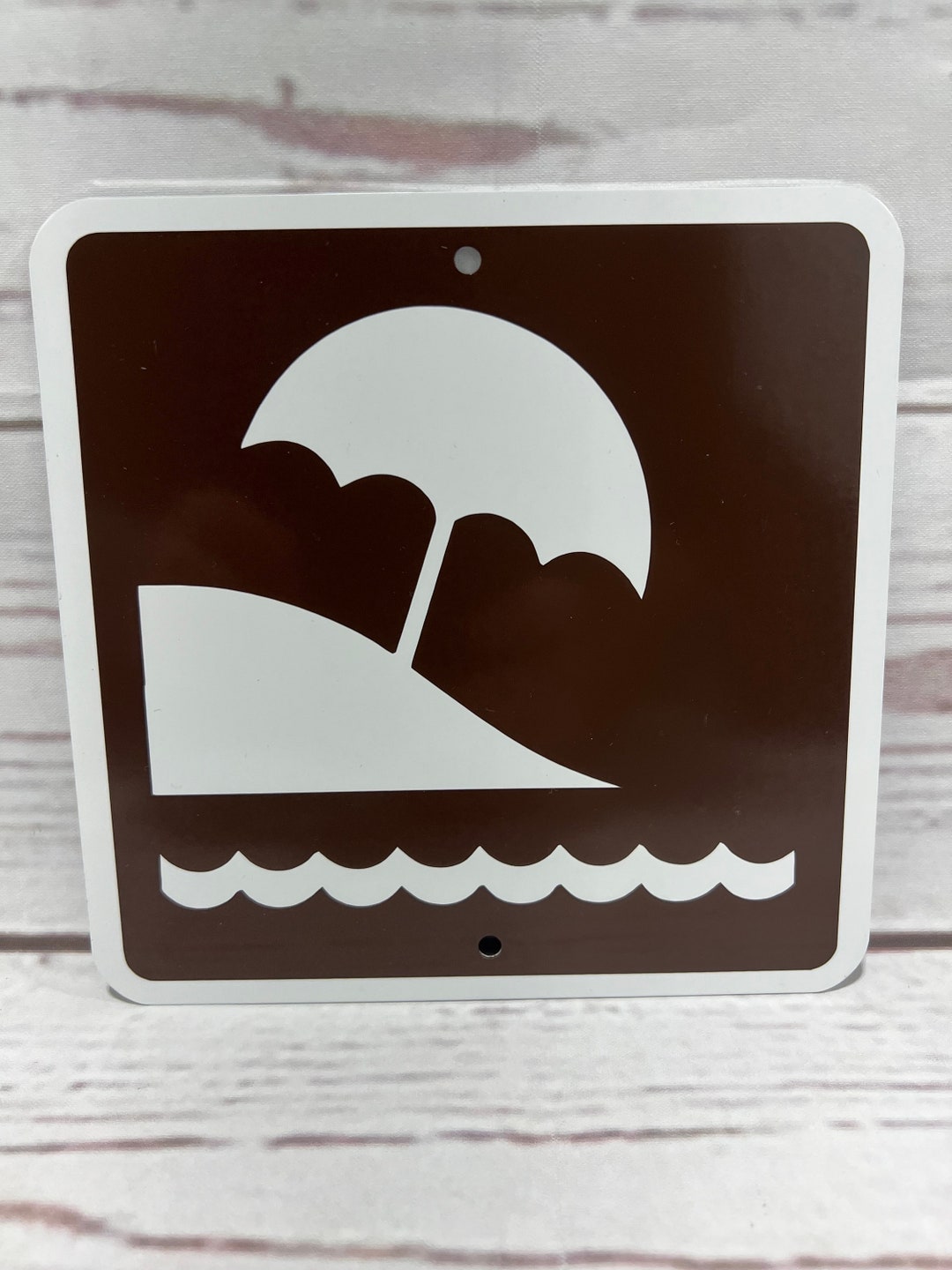 Beach Lake Access Mini Metal Camping Parks & Recreation Water Ocean ...