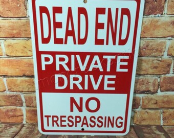 Private Drive Metal Road Street Sign NEW 3 Sizes Available | Etsy
