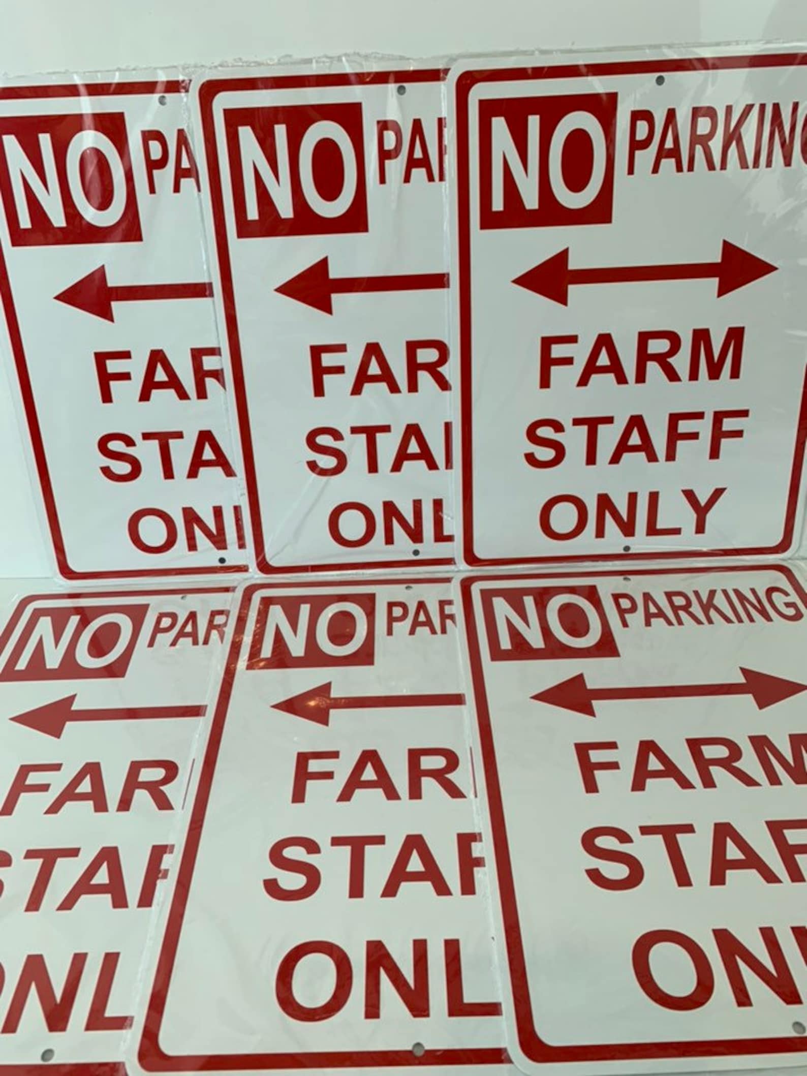 CUSTOM No Parking Metal Traffic Sign - Custom-made Personalized Sign ...