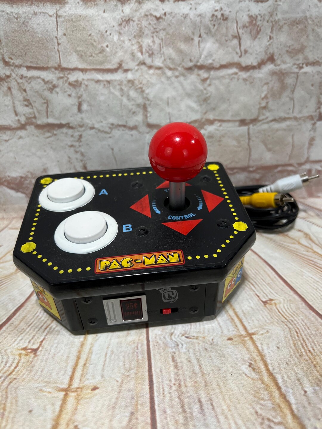 Pac-man Plug and Play Arcade Video Game 12-in-1 by Jakks - Etsy