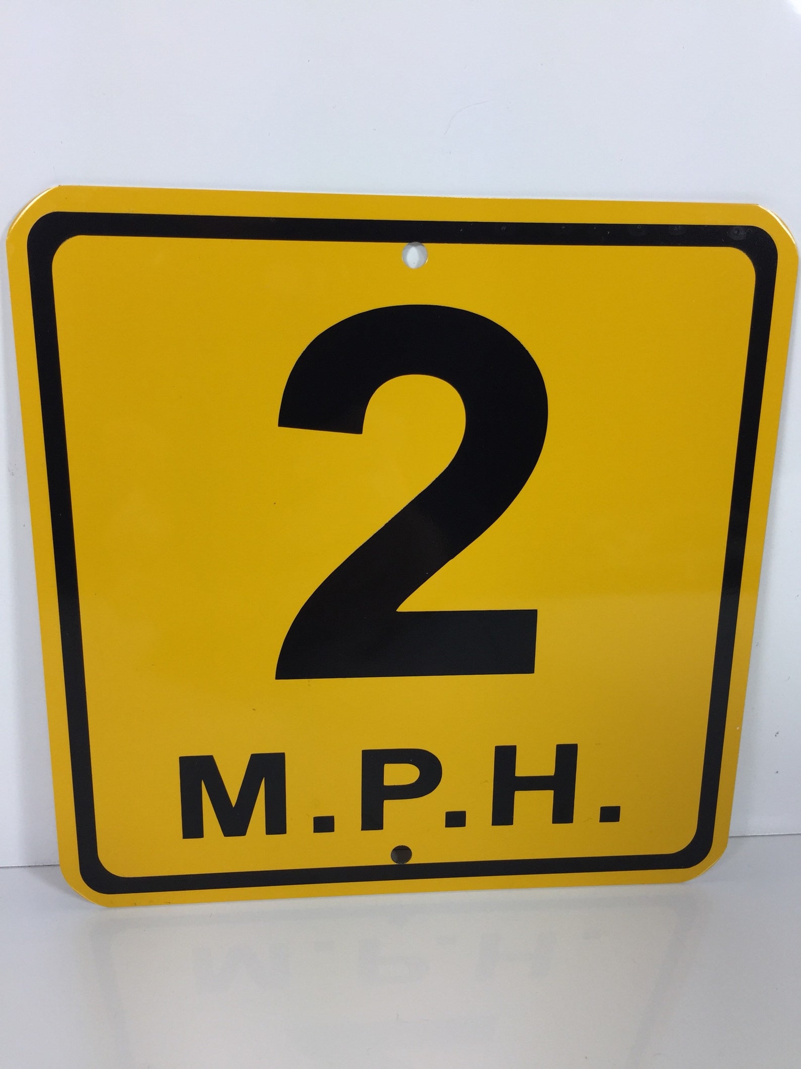Speed Limit 2 MPH Metal Caution Street Sign 6x6 or - Etsy