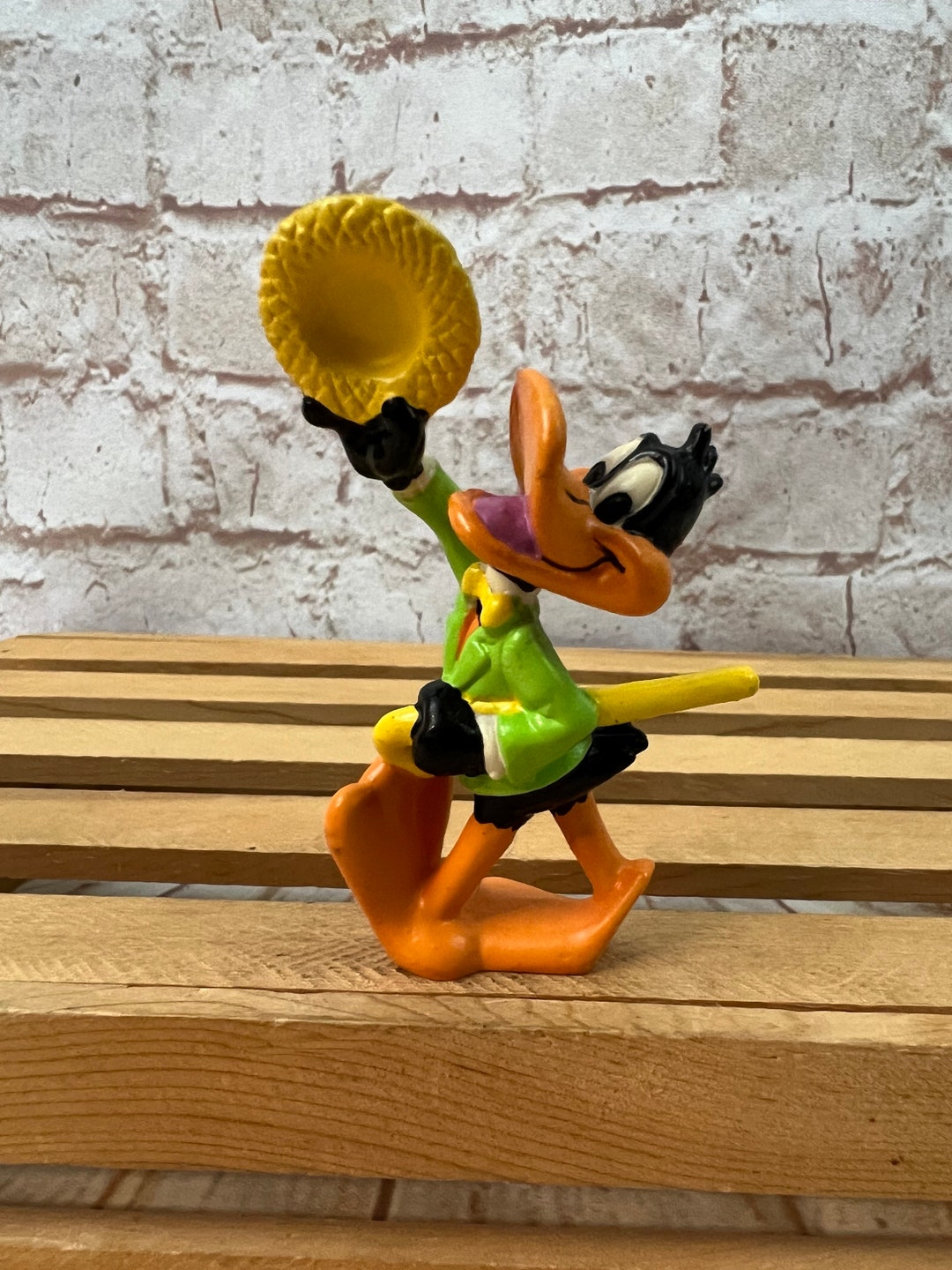 Vintage 1990 Daffy Duck the Showman PVC Figure Toy by Applause Looney ...