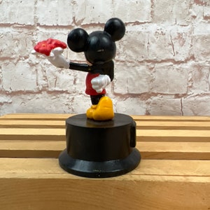 Vintage Disney Mickey Mouse get Well Soon Trophy Mini PVC Miniature 3 ...