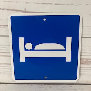 Hotel Motel BED Overnight Sleeping Mini Metal Street Recreational Road ...