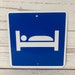 Hotel Motel BED Overnight Sleeping Mini Metal Street Recreational Road ...