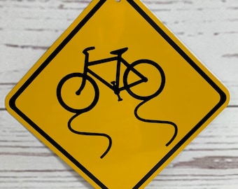 Bike Route Metal Bicycle Path Sign NEW 3 Sizes Available | Etsy