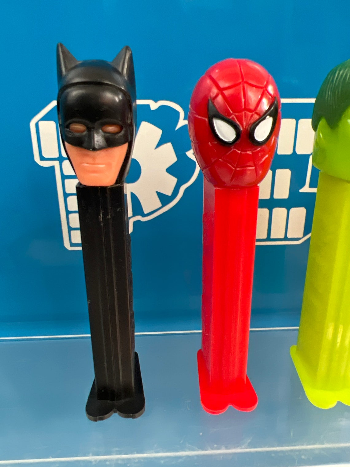 Original Set of 4 Marvel Superheroes PEZ Dispensers Lot Batman | Etsy