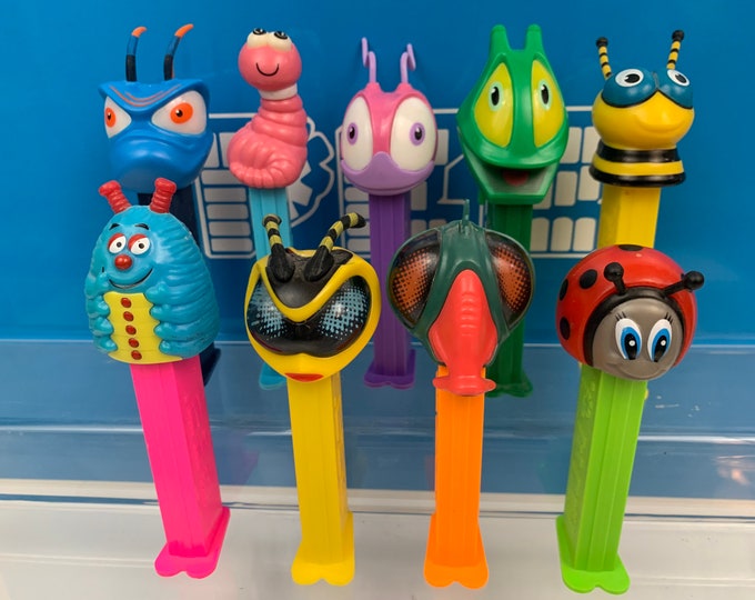 Set of 9 Bugz PEZ Dispensers Bugs Lot | Etsy