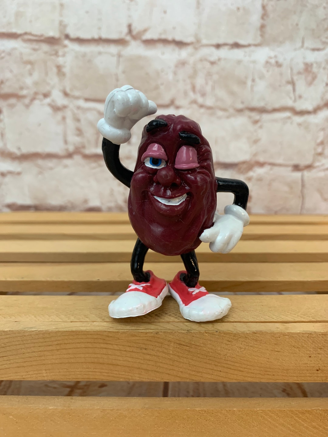 Vintage 1988 California Raisins "winking Man" Mini PVC Miniature Action ...