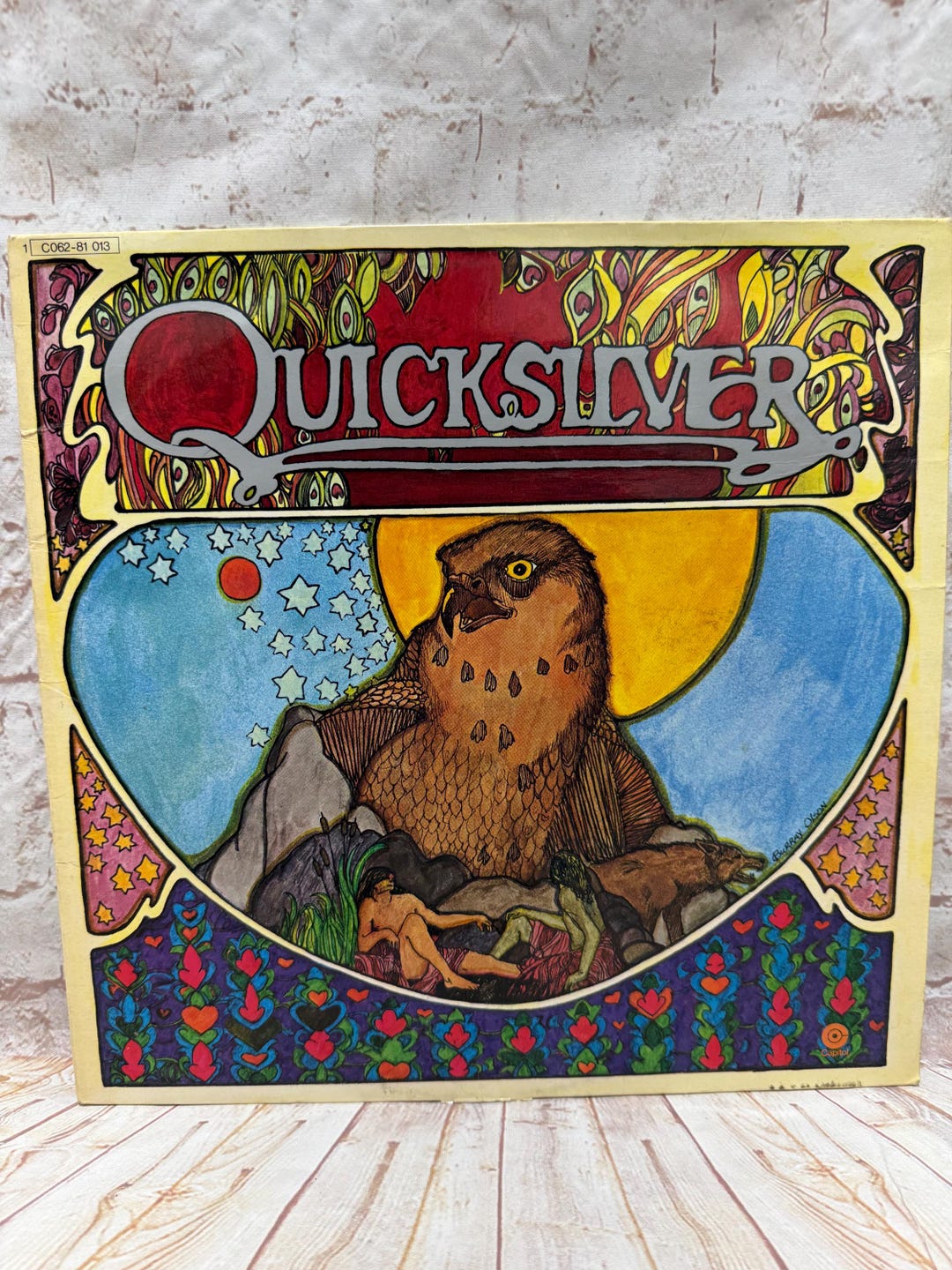 Vintage 1971 Quicksilver “quicksilver” Lp Album Vinyl Record 1C 062-81 ...