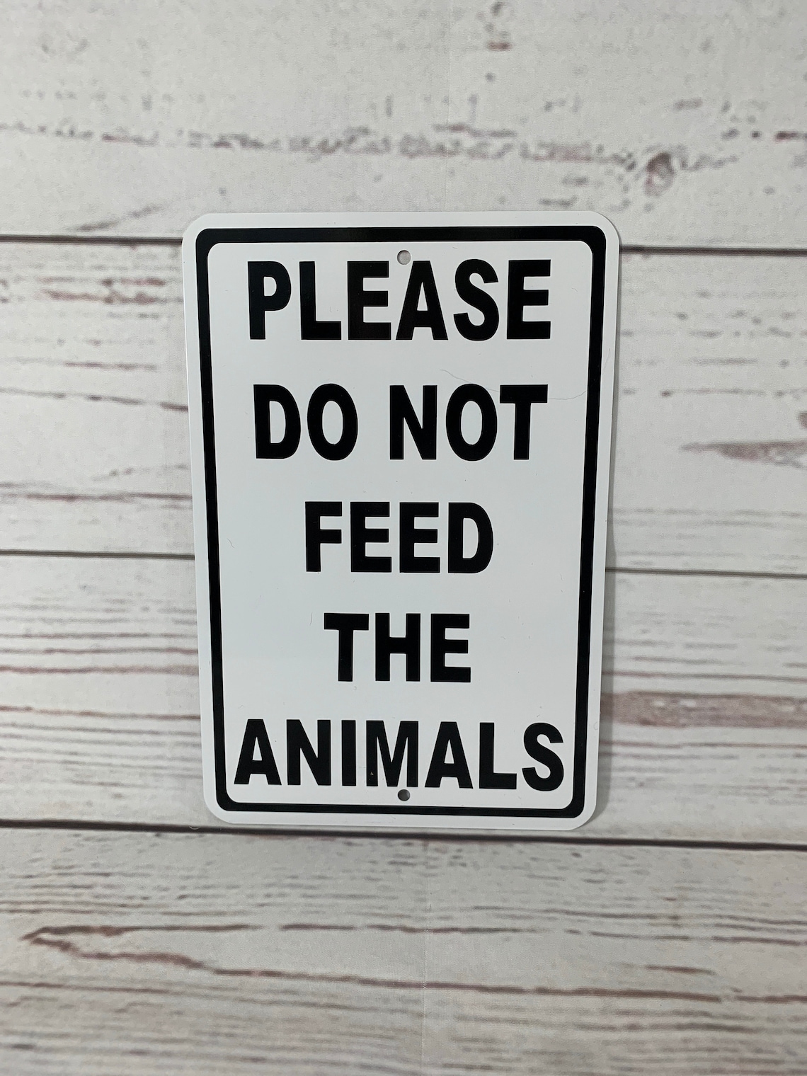 Please Do Not Feed the Animals Metal Farm Sign NEW 3 Sizes - Etsy