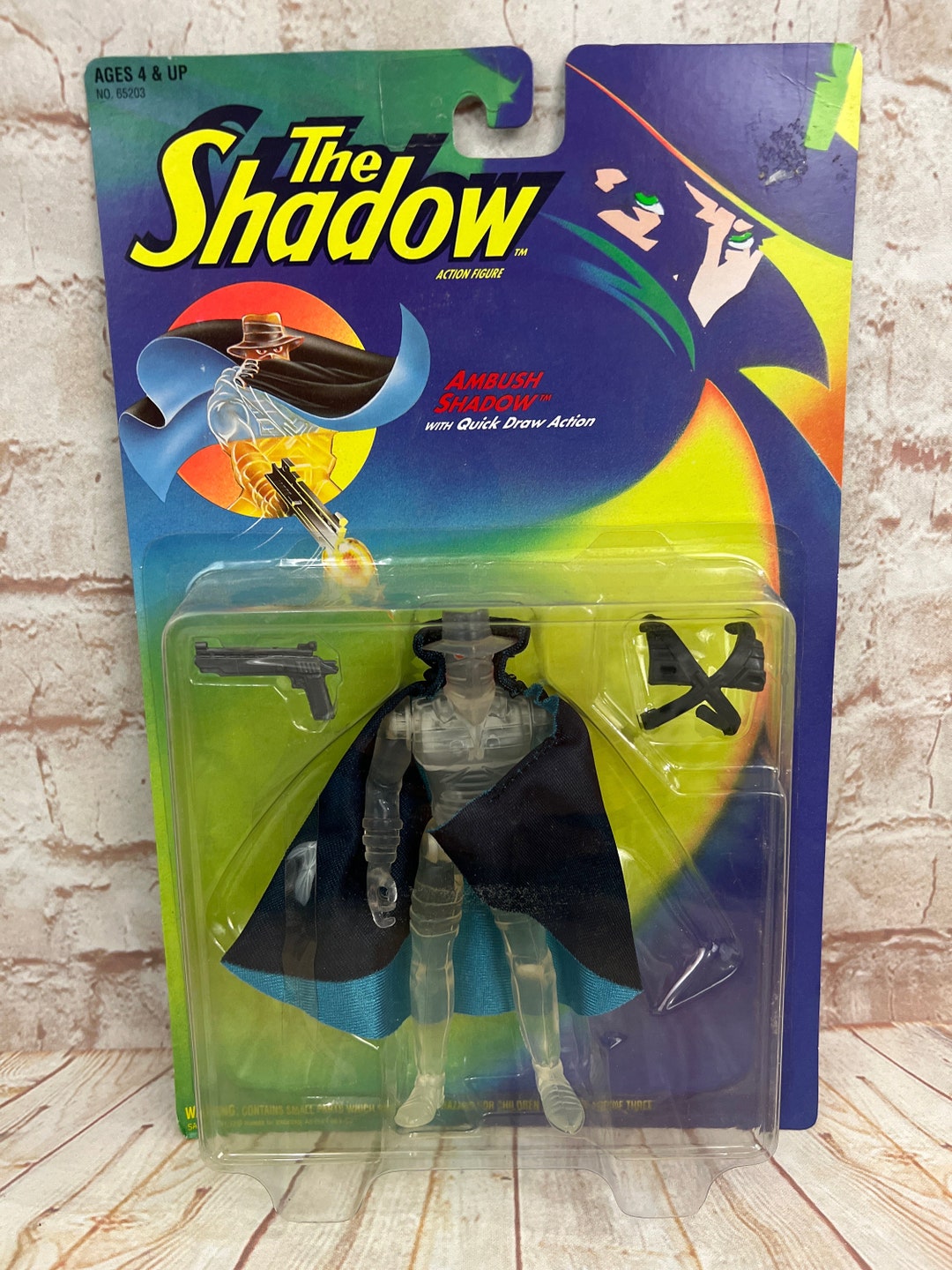 Vintage 1994 the Shadow Ambush Shadow Action Figure by Kenner - Etsy