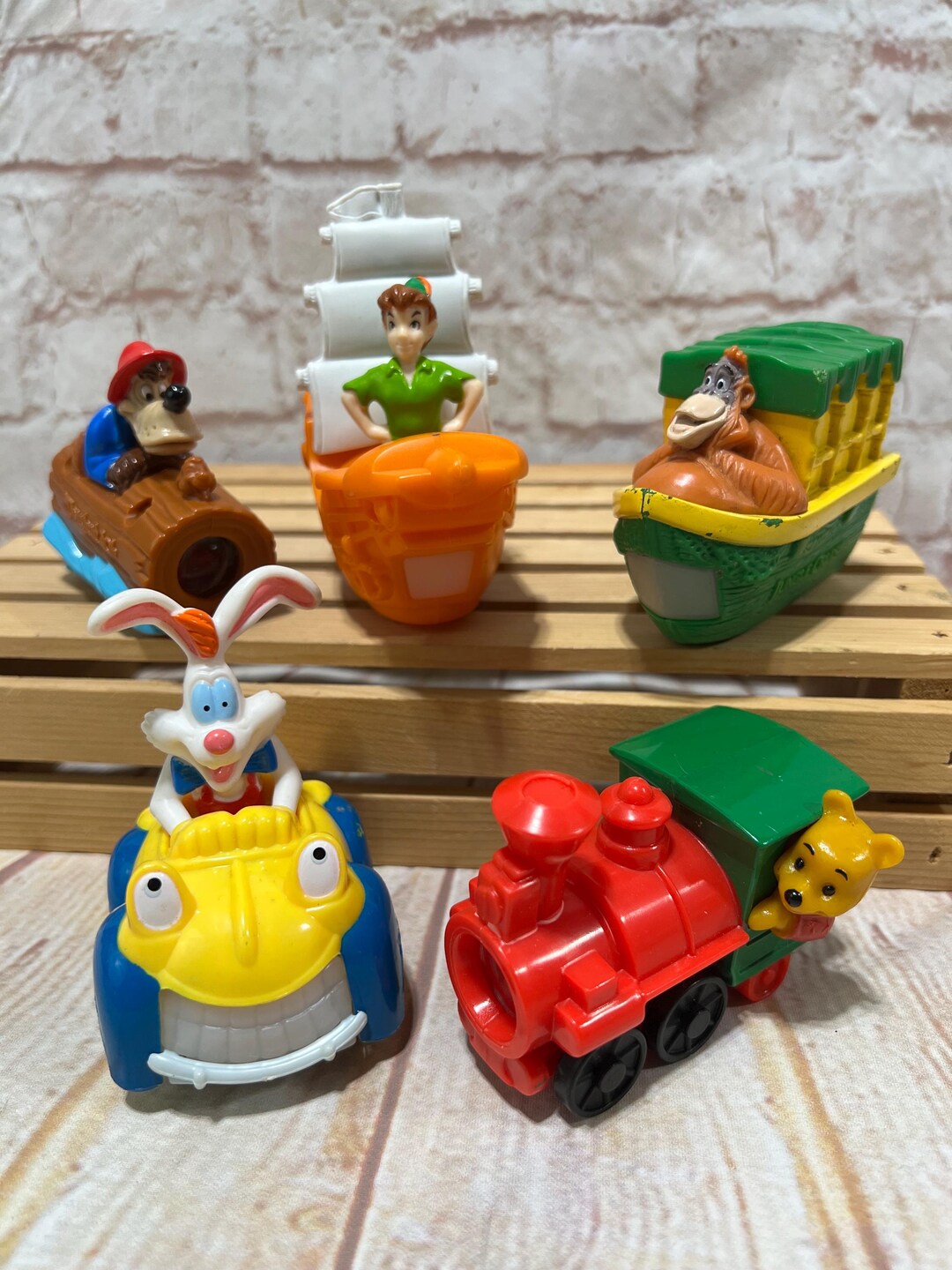 Vintage 1995 Lot of 5 Disneyland 40th Anniversary Viewers Mcdonald's ...