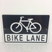 Bike Lane Metal Bicycle Street Road Sign NEW 3 Sizes - Etsy
