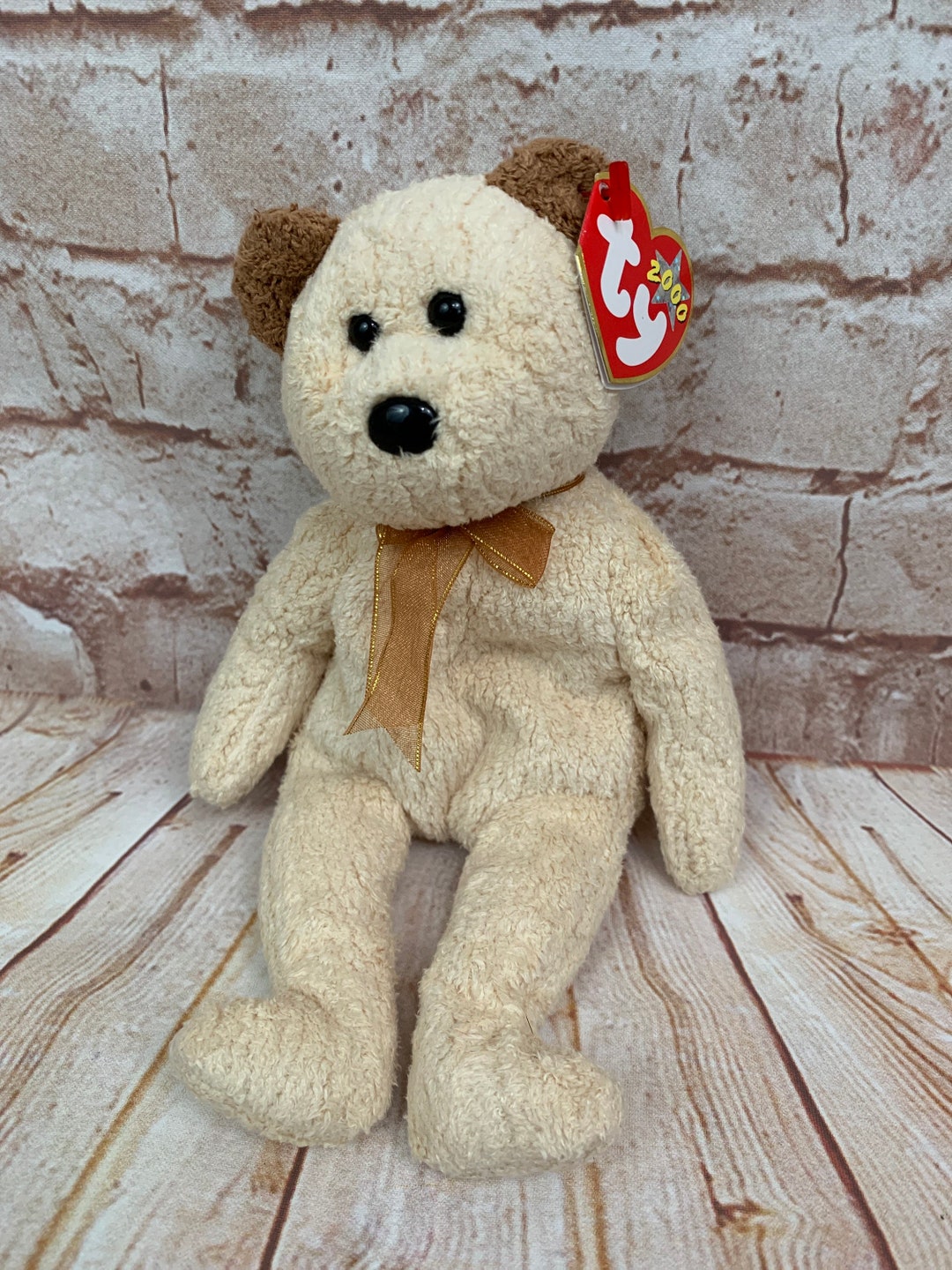 The 2000’s TY Huggy the Bear Plush Stuffed Animal Beanie Babies 8” - Etsy