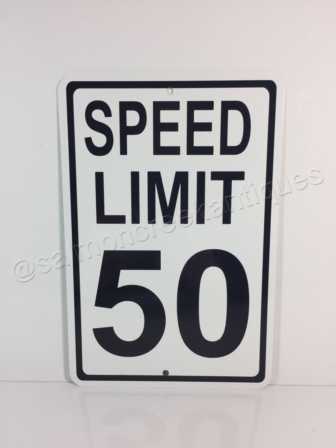 Speed Limit 50 Metal Street Traffic Sign NEW 50MPH 50th | Etsy