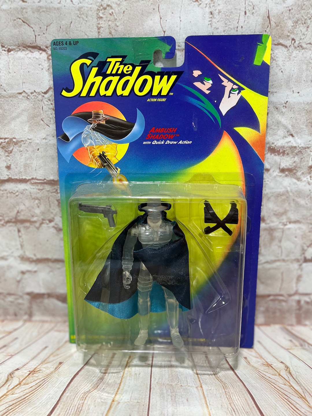 Vintage 1994 the Shadow Ambush Shadow Action Figure by Kenner New Mint ...