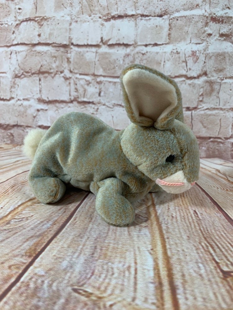 Vintage 1999 TY Nibbly Bunny Rabbit Plush Stuffed Animal the - Etsy