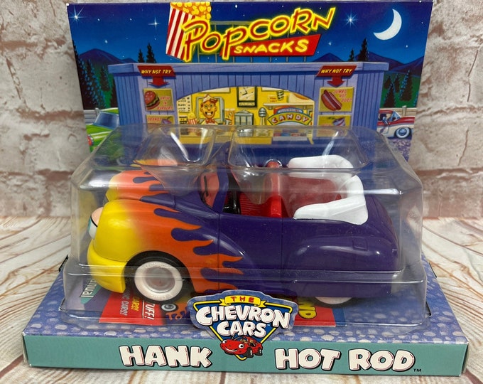 Vintage the Chevron Cars Hank Hot Rod Collectors Toy Car Vehicle Purple ...