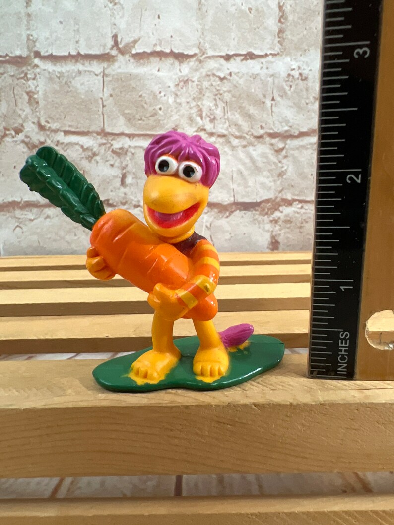 Vintage 1988 Fraggle Rock Muppets Gobo With Carrot Mini PVC - Etsy