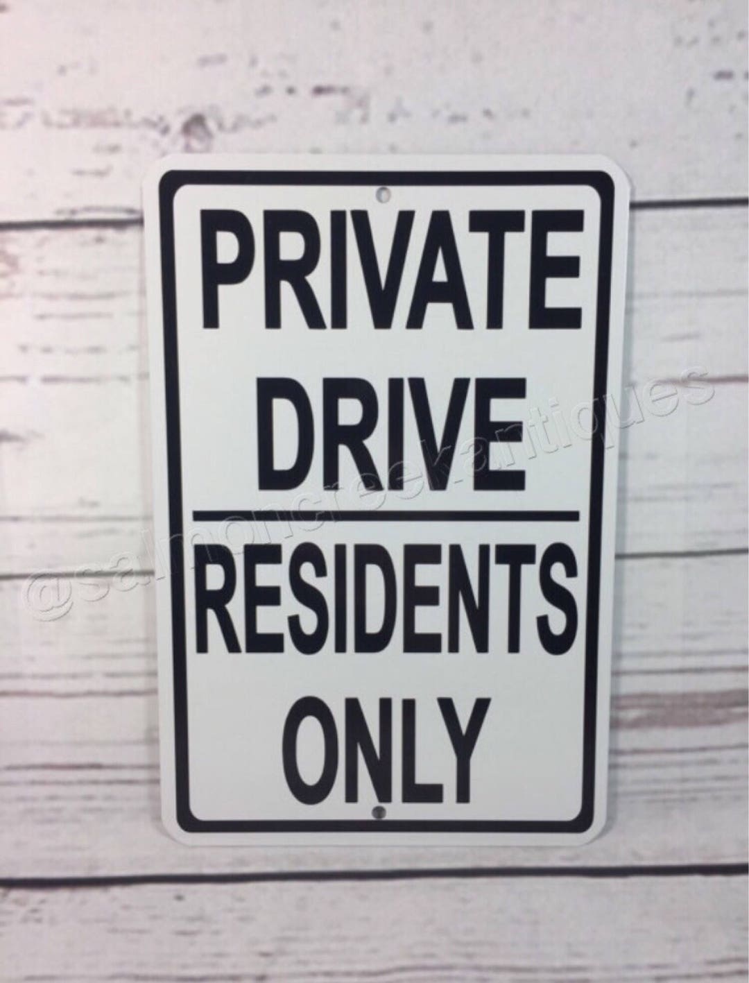 Private Drive Residents Only Metal Road Street Sign NEW - (3 Sizes ...