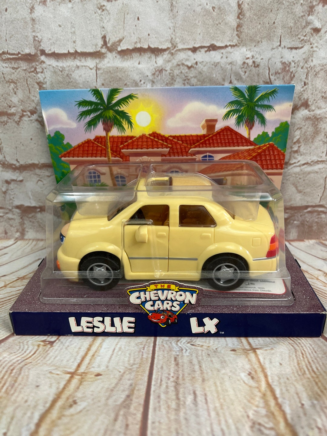 Vintage the Chevron Cars Leslie LX Collectors Toy Car Vehicle - Cream ...