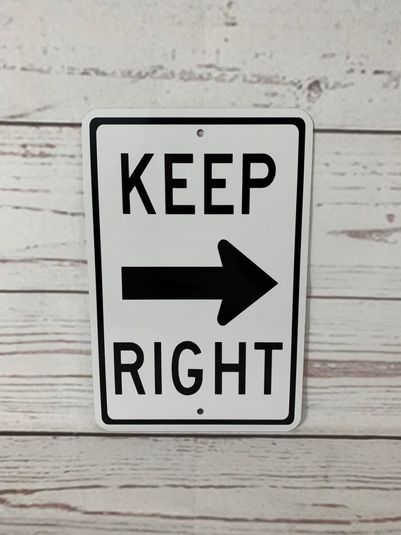 Right One Way Signs 2e One Way Right