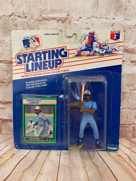 Vintage 1989 Tim Raines Montreal Expos starting lineup MLB | Etsy