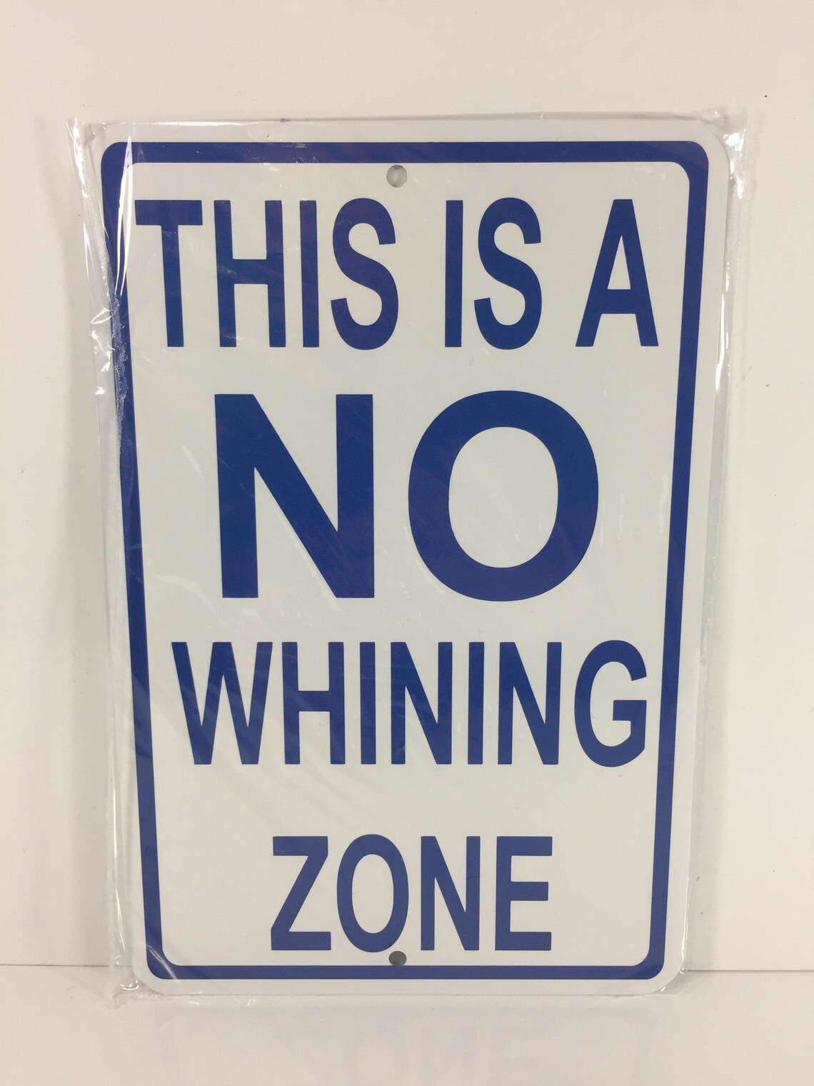 This is a No Whining Zone Metal Funny Sign NEW 3 Sizes - Etsy