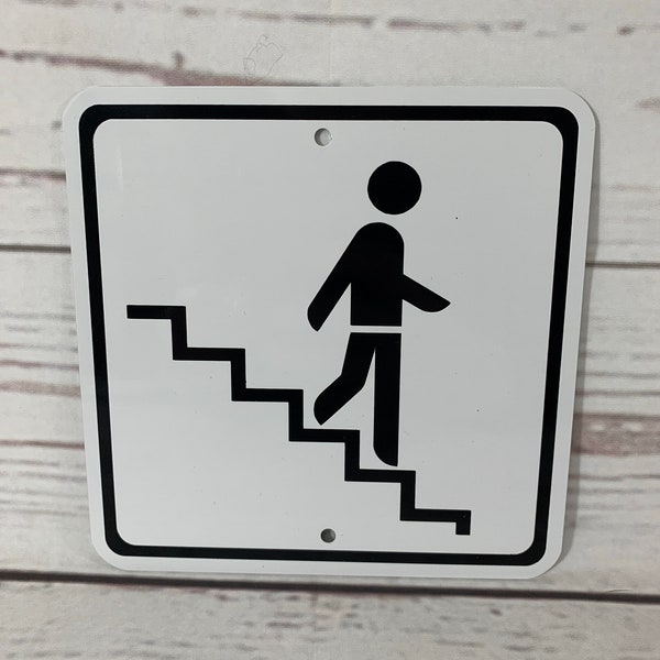 Stairs Sign - Etsy