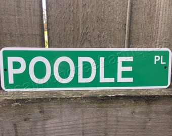 ENGLISH BULLDOG Place Street METAL Dog House Sign | Etsy