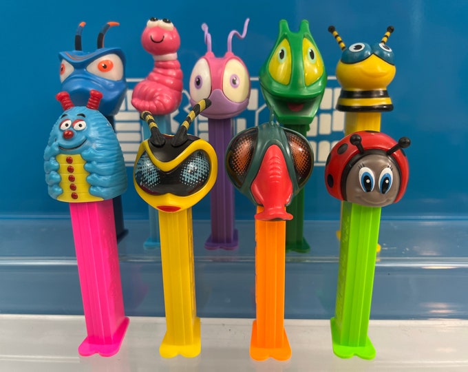 Set of 9 Bugz PEZ Dispensers Bugs Lot - Etsy