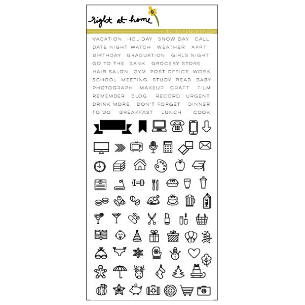 Planner Stamps - Etsy