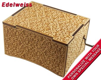 Edelweiss music box | Etsy